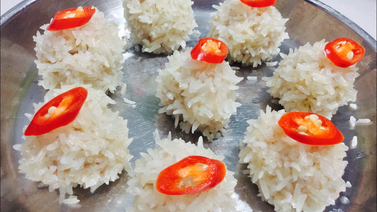 Steamed Pearl Sticky Rice Meatballs - YouTube