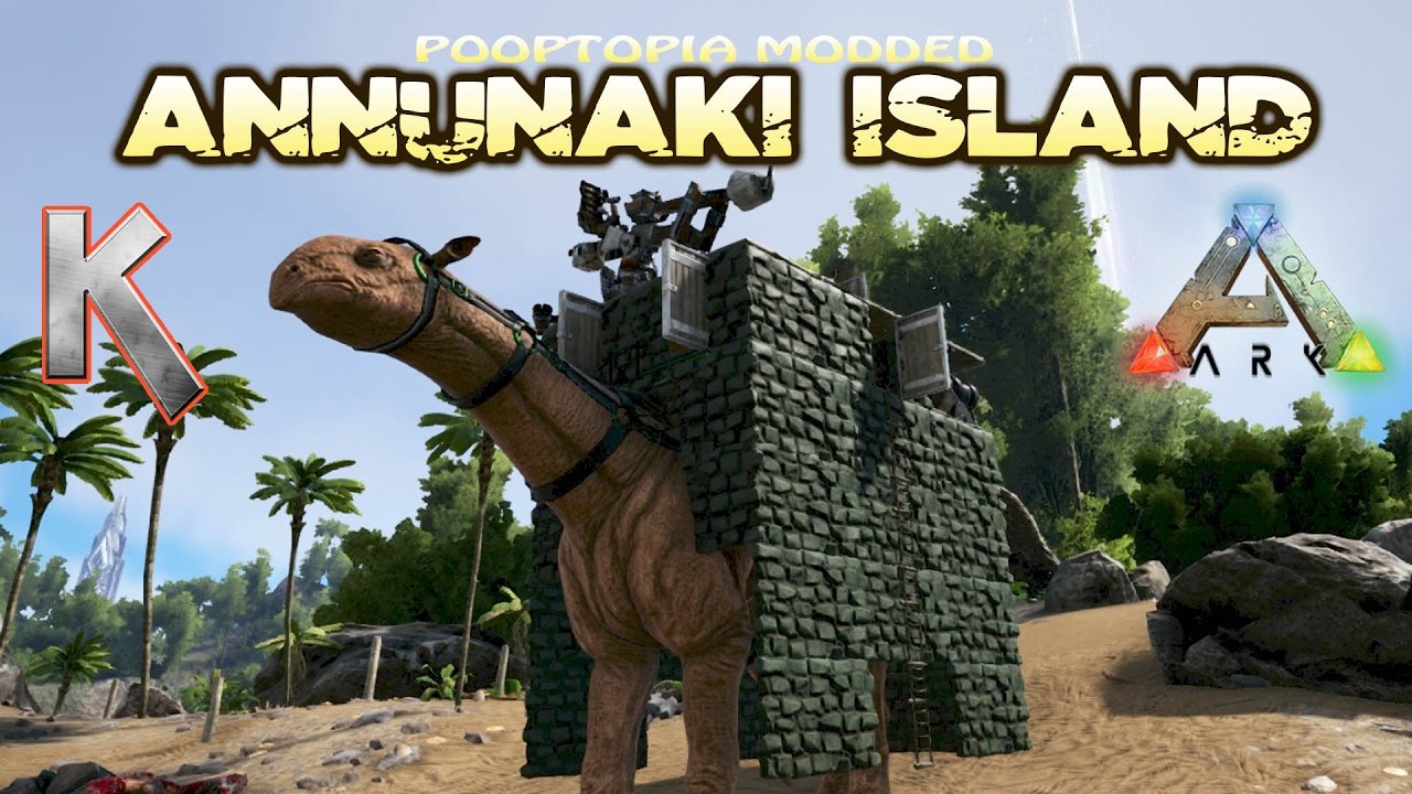 Paracer Battle fortress - Pooptopia Annunaki - S3E33 - Ark Survival ...