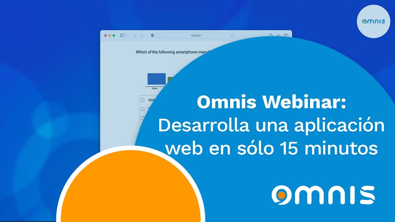 Omnis Webinar: Desarrolla una aplicación web en sólo 15 minutos - YouTube