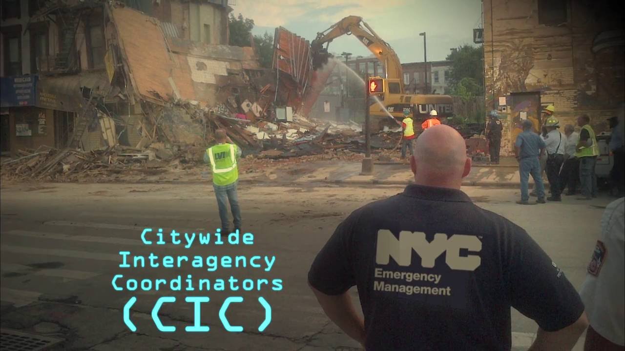 NYC Emergency Management's Citywide Interagency Coordinators - YouTube