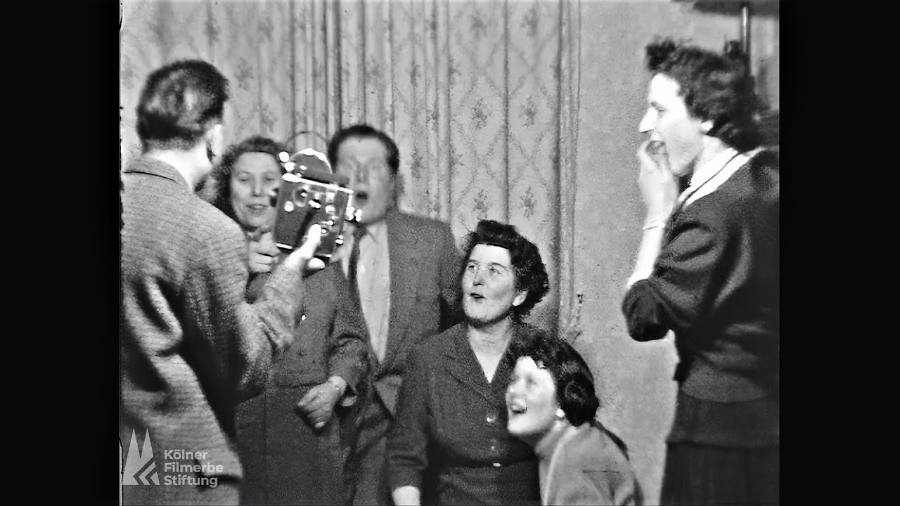 Köln 1956 - Die andere Filmkamera - Hermann Nick - "The other one ...