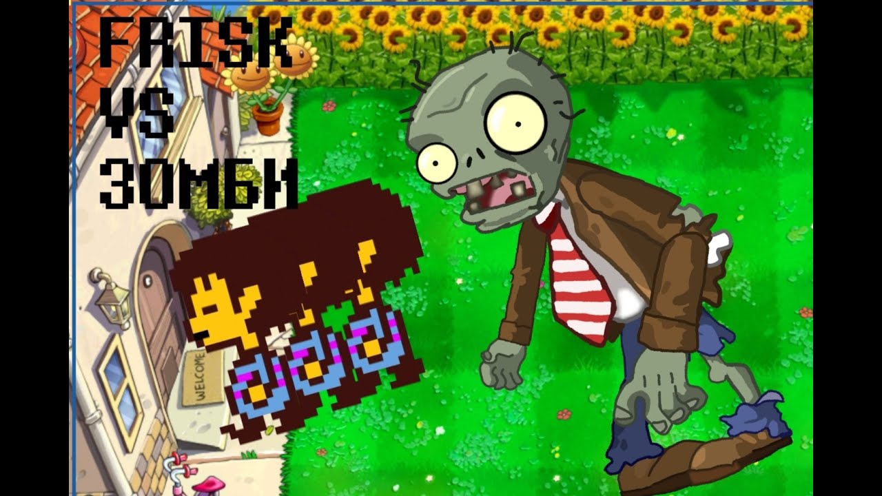 undertale x pvz: Фриск против зомби (анимация) - YouTube
