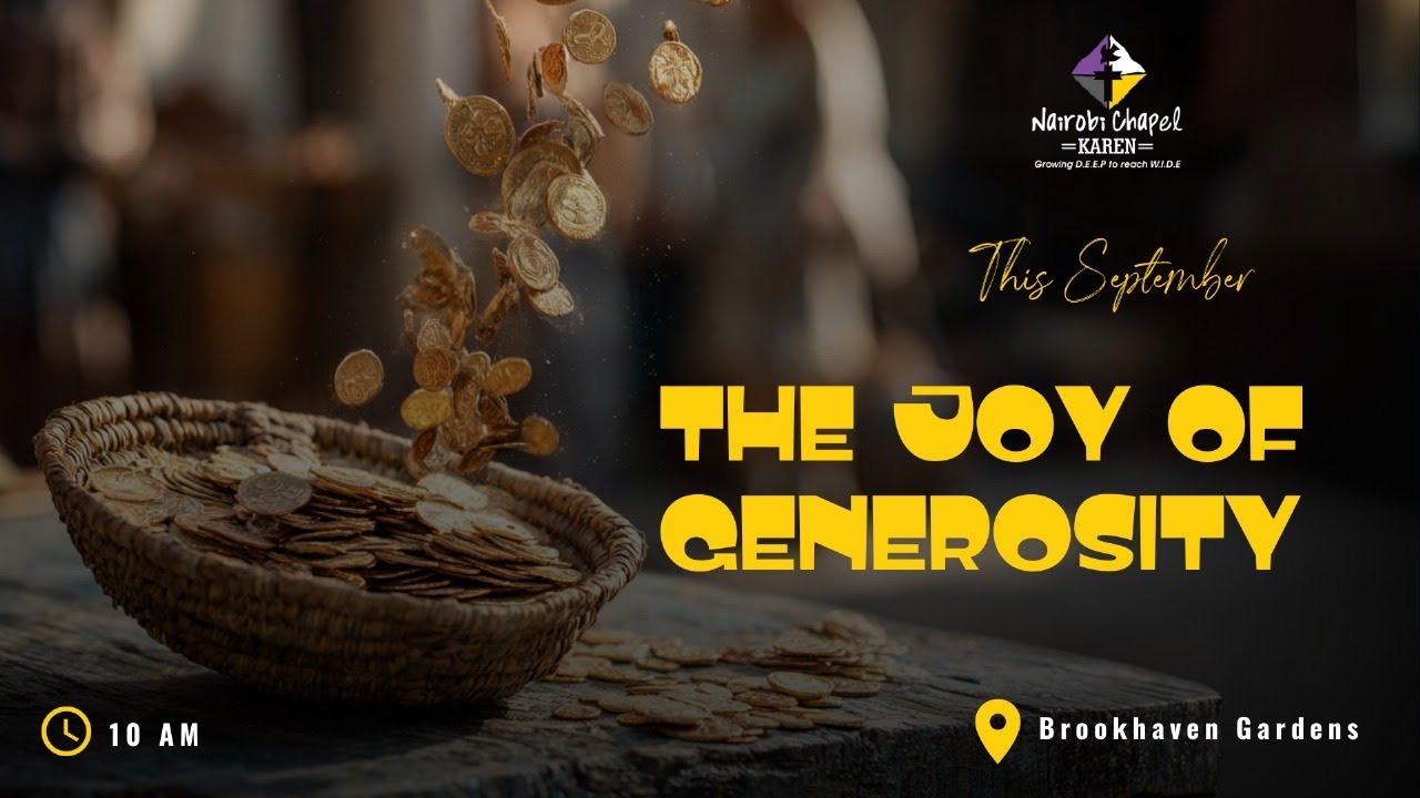 The Joy of Generosity - YouTube
