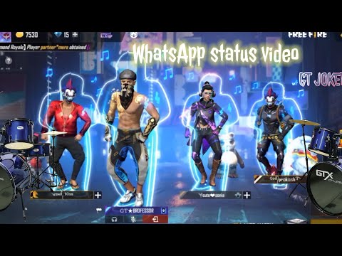 free fire #Drums #music #WhatsApp #status video take care headphone #freefireeditvideo
