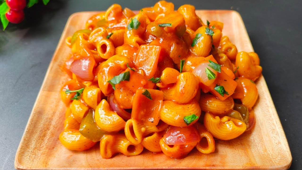 New & Unique Pasta Chilli Manchurian Recipe | Crispy Chilli Pasta ...