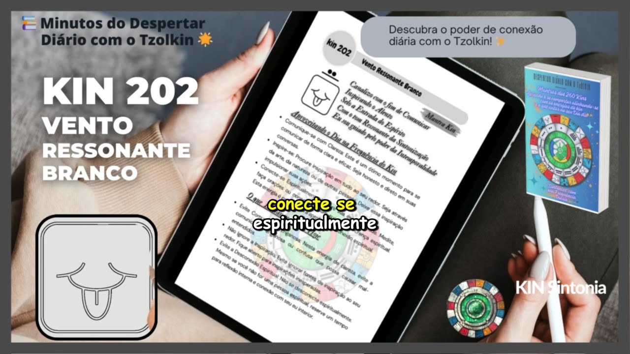 Kin 202 - Vento Ressonante Branco - Despertar Diário com o Tzolkin ...