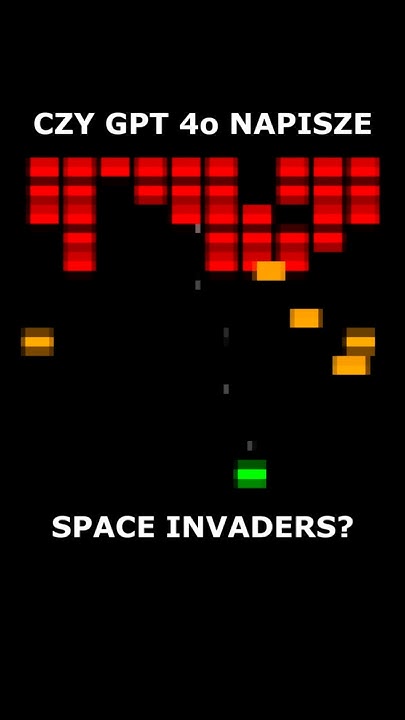 Czy GPT 4o napisze Space Invaders?#ai #sztucznainteligencja #spaceinvaders #chatgpt # ...