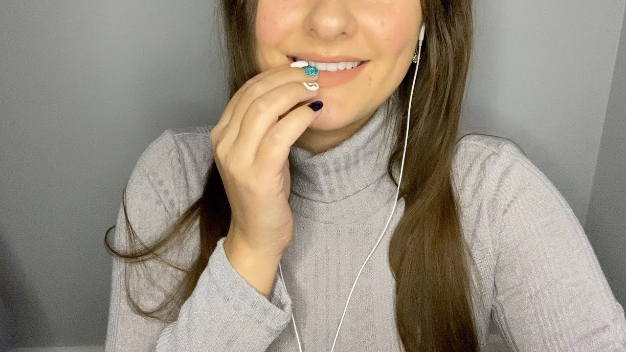 ASMR Teeth Tapping & Nail Tapping (No Talking) - YouTube
