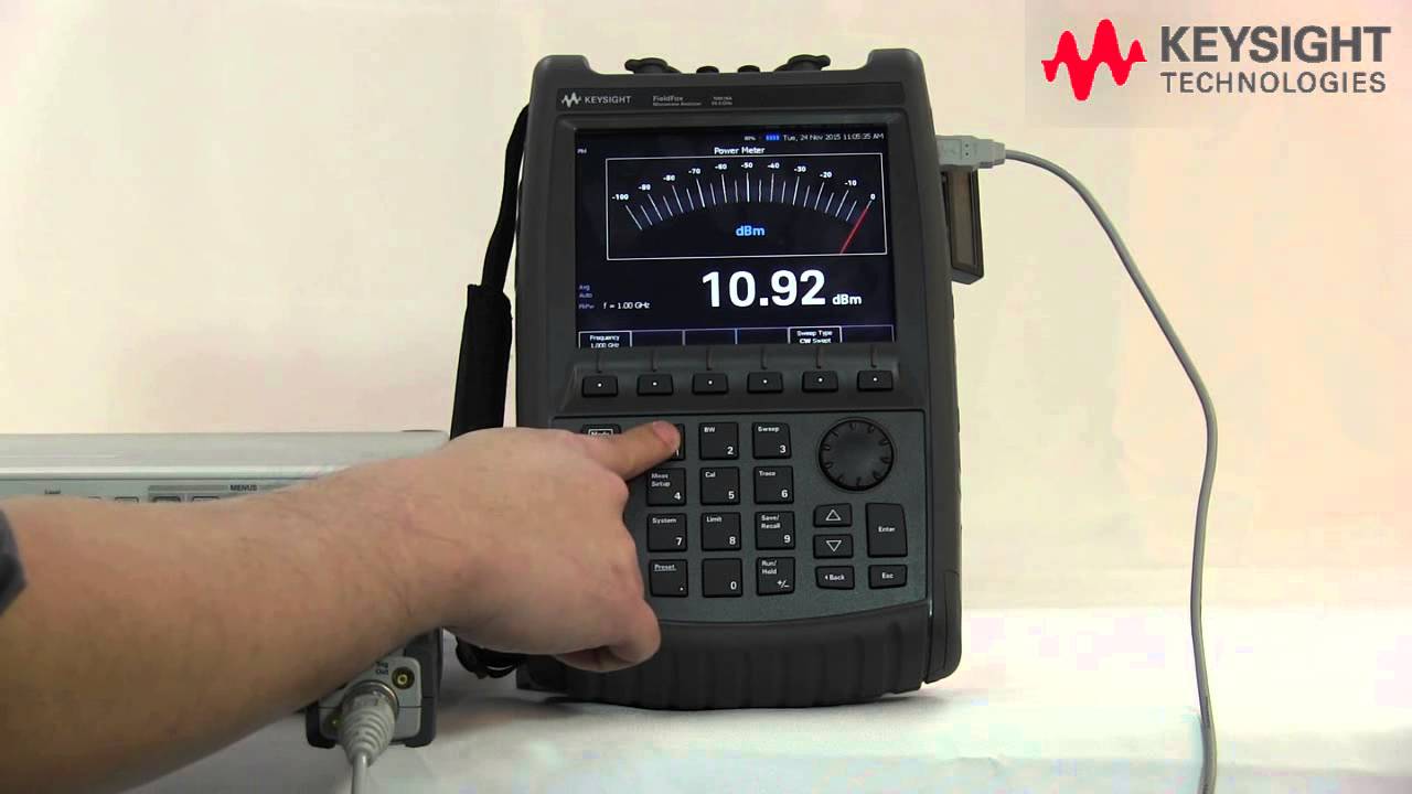 Performing FieldFox RF Pulse Power Analysis with a Keysight U2040 X ...