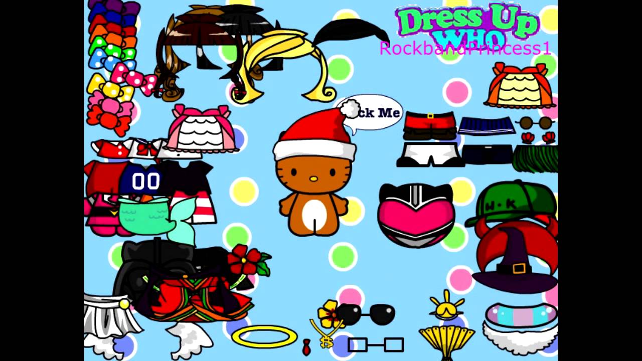 Hello Kitty Cartoon Game - Hello Kitty Dress Up Games - YouTube