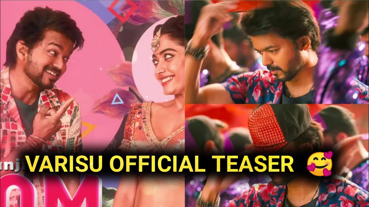 Varisu Movie Official Teaser 🥰 || Thalapathy Varisu Movie - YouTube