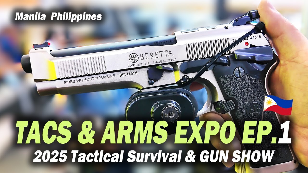 [TACS Expo 2025 EP.1] Thousands of Guns! Colt, Kriss, Staccato & More at Philippines' Biggest ...