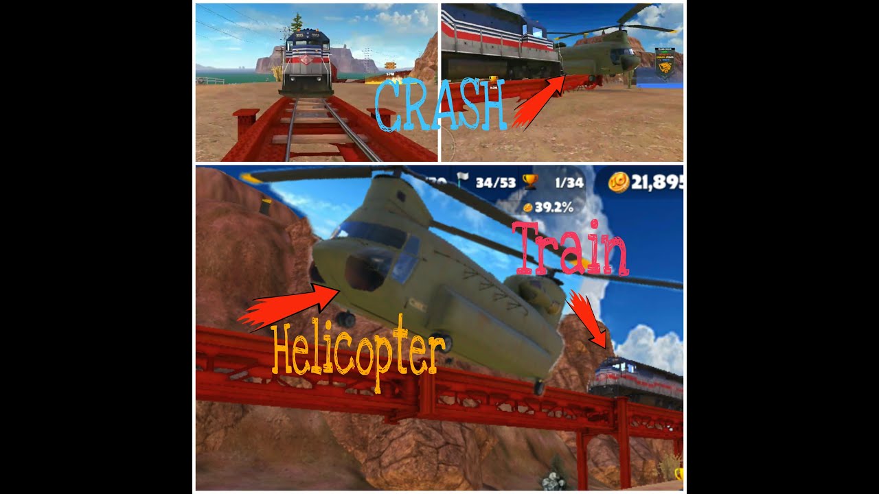 Can a Helicopter stop a Train? || Let's find Out|| Off the road|| - YouTube