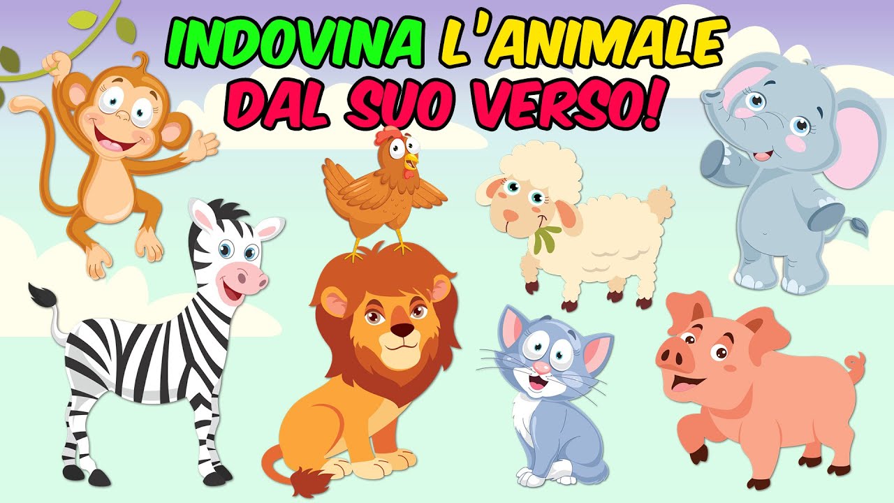 Indovina l’Animale dal Suo Verso! 🐾 | Gioco Educativo per Bambini - YouTube