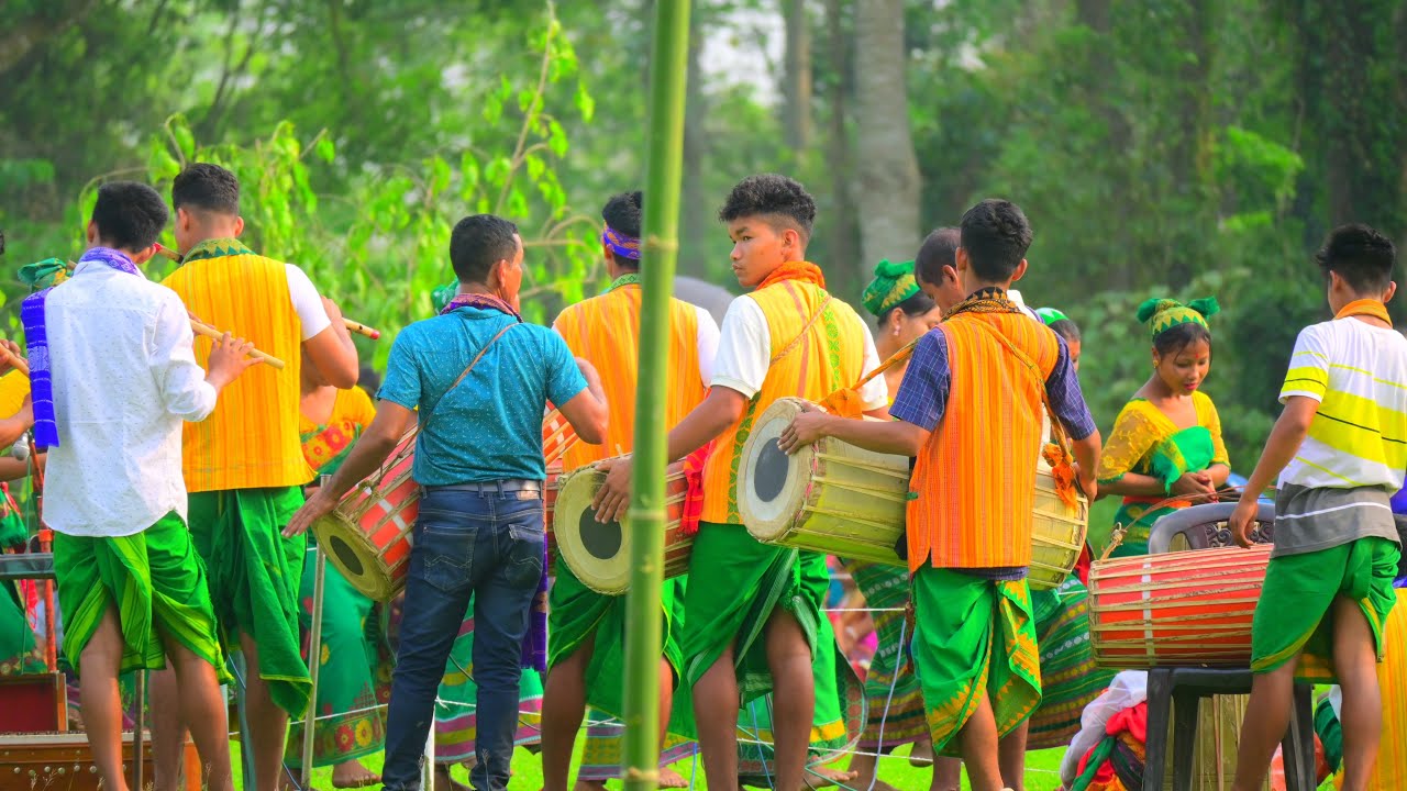 DAHAL THUNGRI || Boro Traditional Dance || BARDWI SIKHLA KRISTI ...