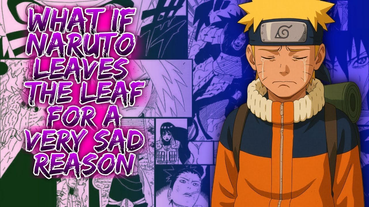 What If Naruto Leaves The Leaf For A Very Sad Reason || - YouTube