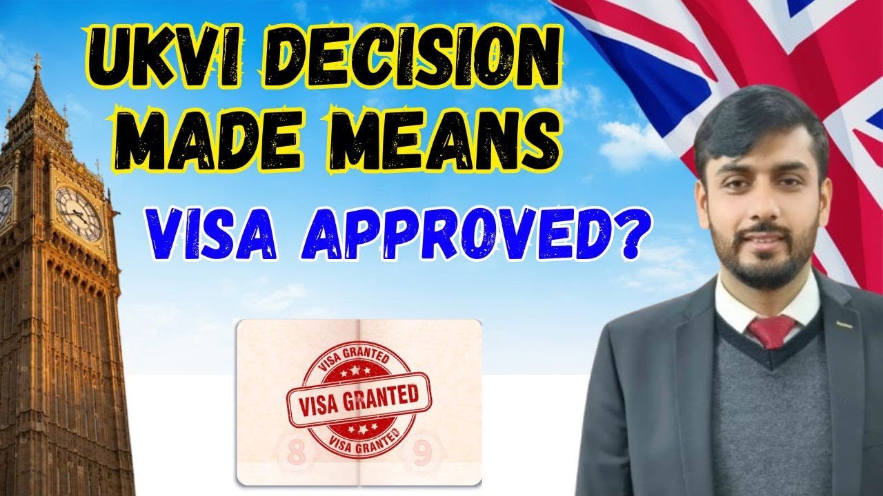 UKVI Decision Made email means Visa Granted?? 🇬🇧 - YouTube