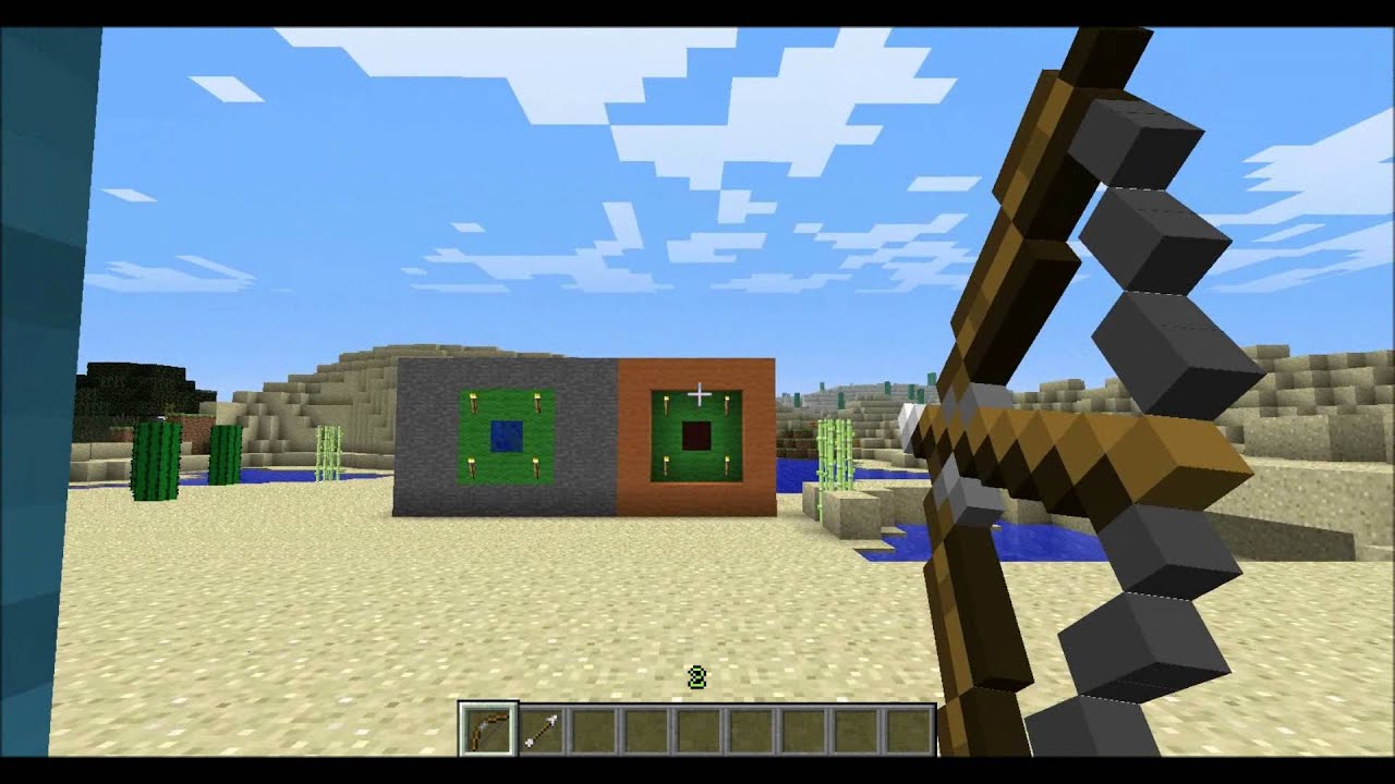 Minecraft Arrow Target Trainer || TacticalTomm - YouTube