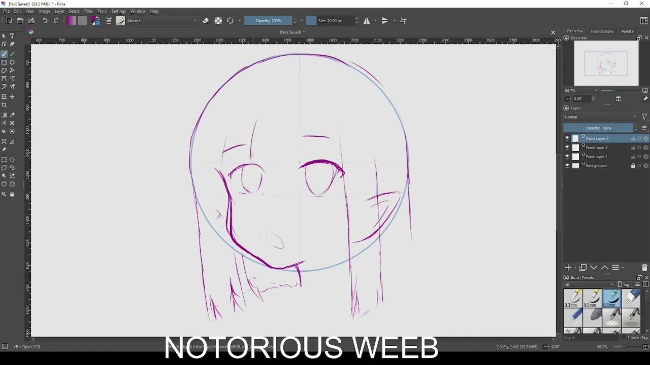 Practicing How to Draw An Oni Girl - YouTube