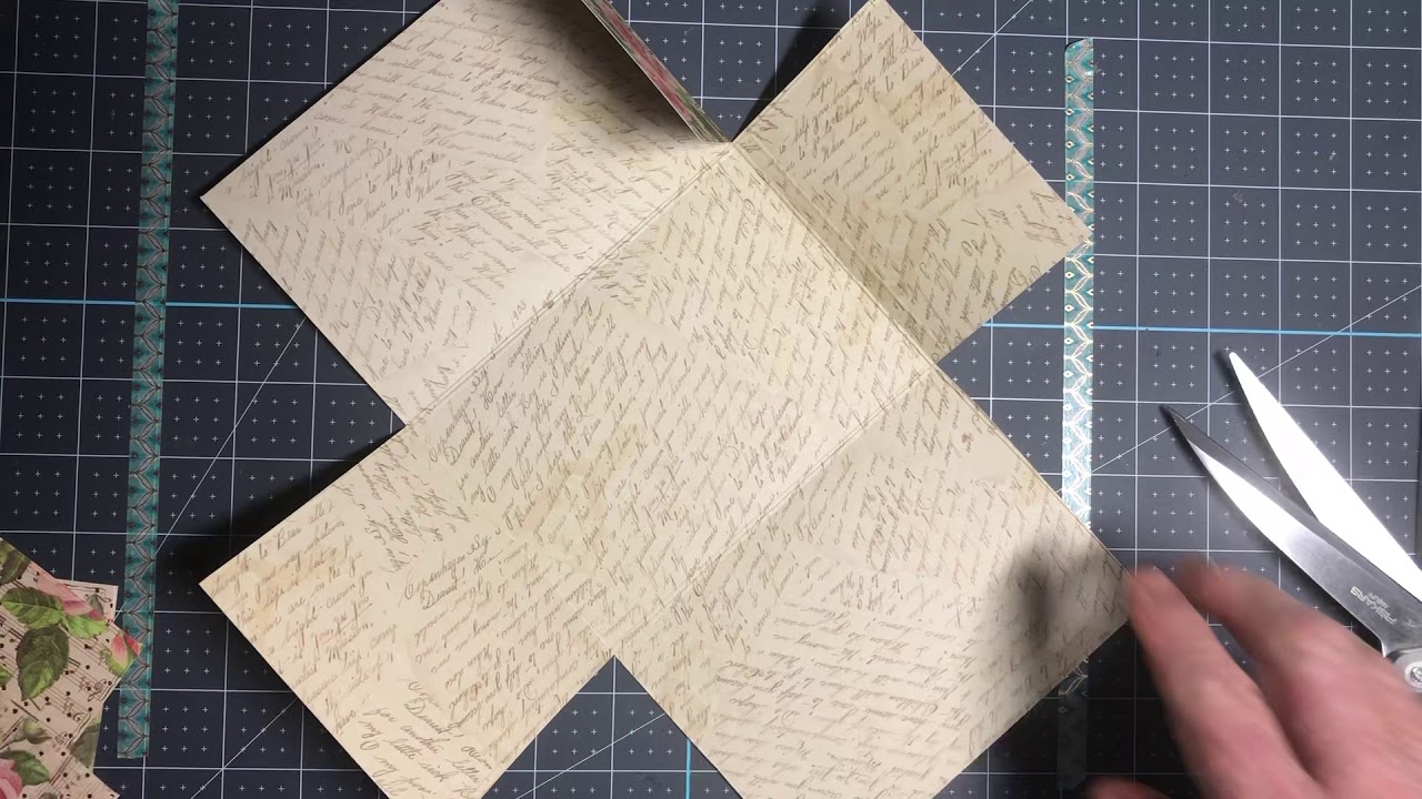 Tutorial: Fold-out Pocket Journal Insert - YouTube