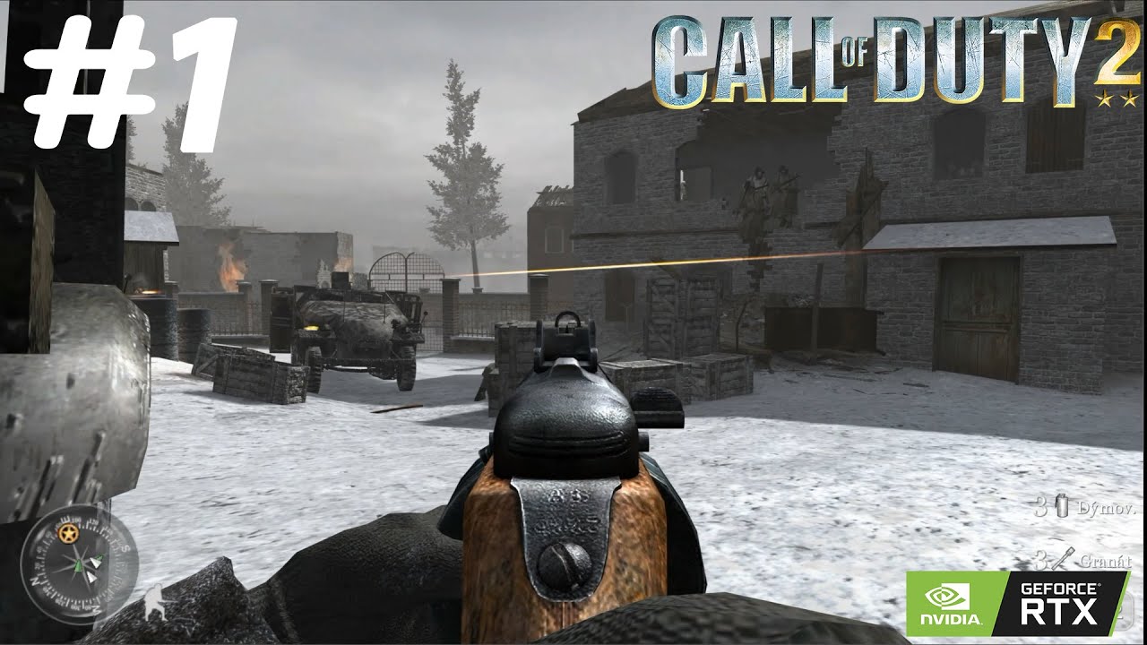 Call of Duty 2 - Soviet Campaign | Mission #1 - Red Army Training CZ/SK ...