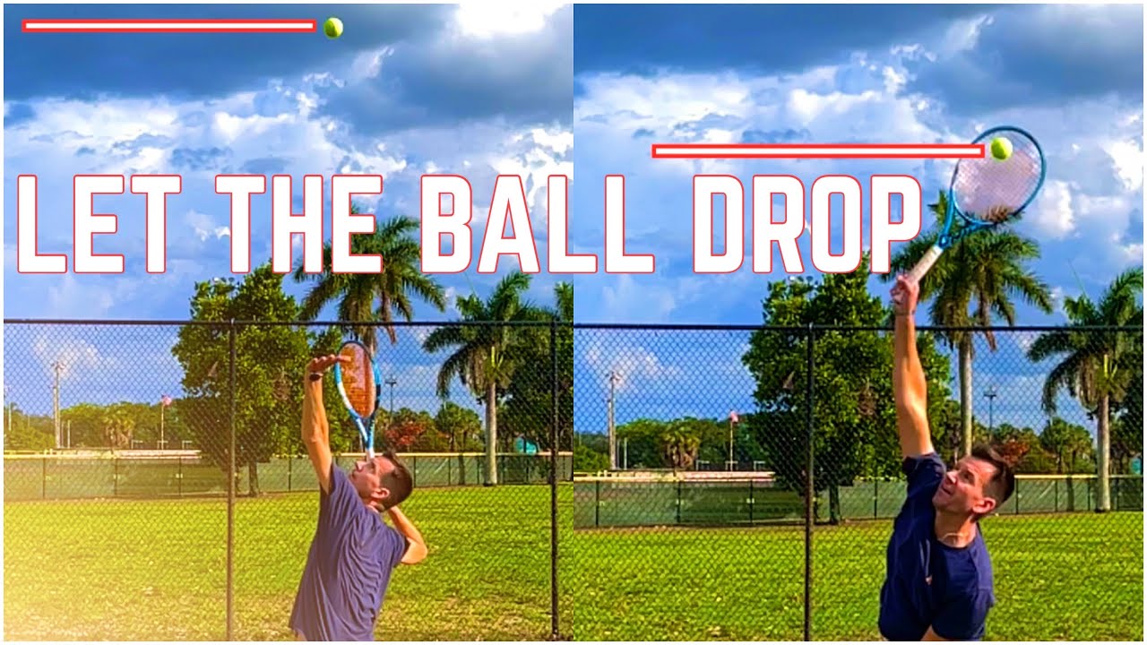 Why a High Toss on the Tennis Serve Works Better for Most Players - YouTube