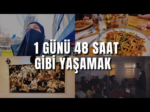 BİR GÜNÜ 48 SAAT GİBİ YAŞAMAK | Doktor Randevusu - Kızlarla Uygur Restoranı - Tesettür Sohbeti 