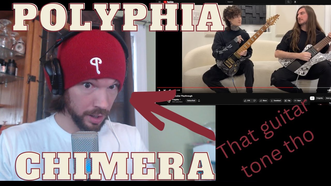 Polyphia - Chimera (TRIPLE REACTION!! Studio, Guitar Play Through AND ...