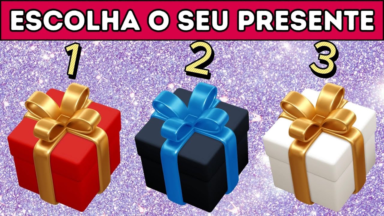 🎁 ESCOLHA O SEU PRESENTE | 🎁 CHOOSE YOUR GIFT | 🎁 ELIGE TU REGALO - YouTube