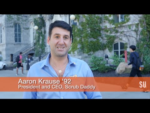 Syracuse Alumnus, Aaron Krause '92, Chases Dream with Innovation - YouTube