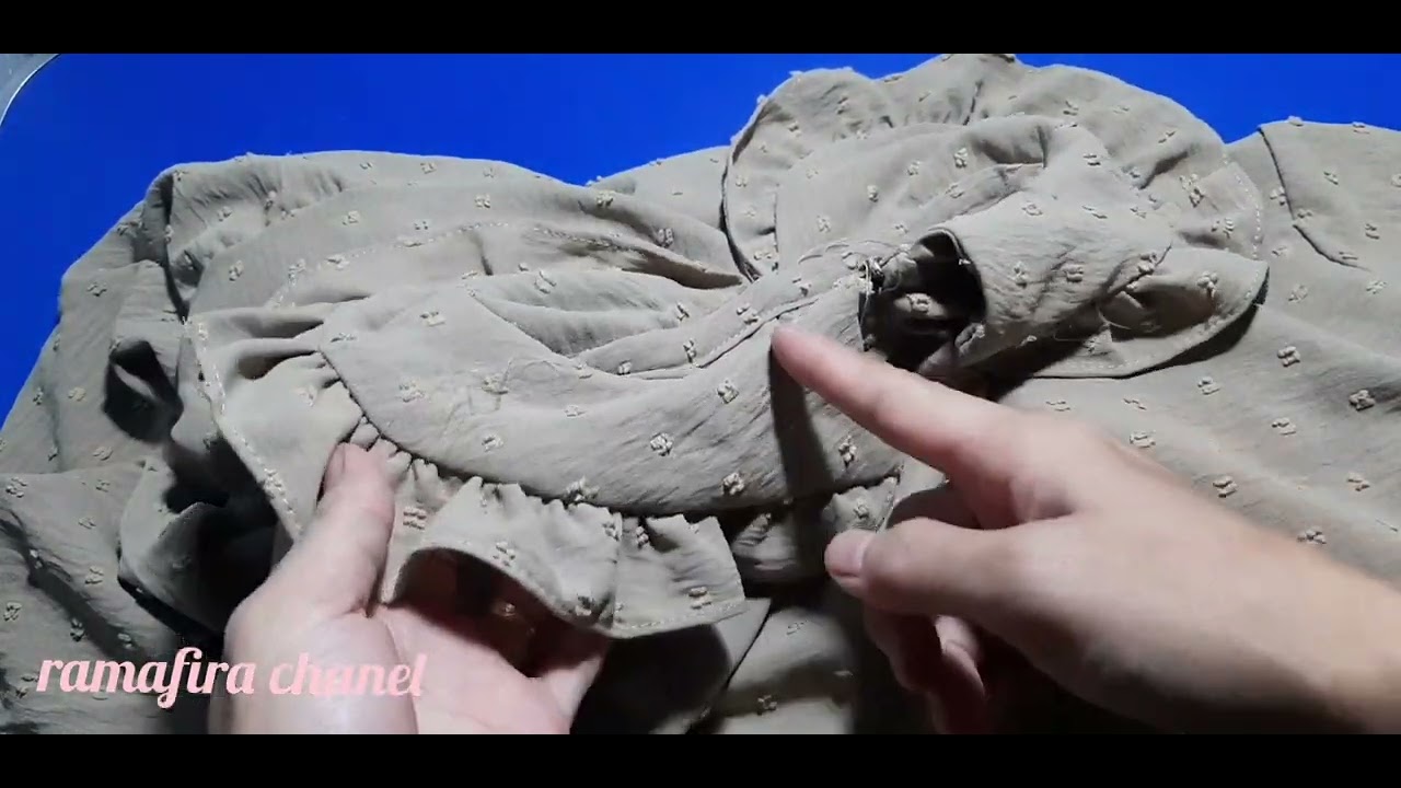 review gamis rubiah crinkle airflow - YouTube