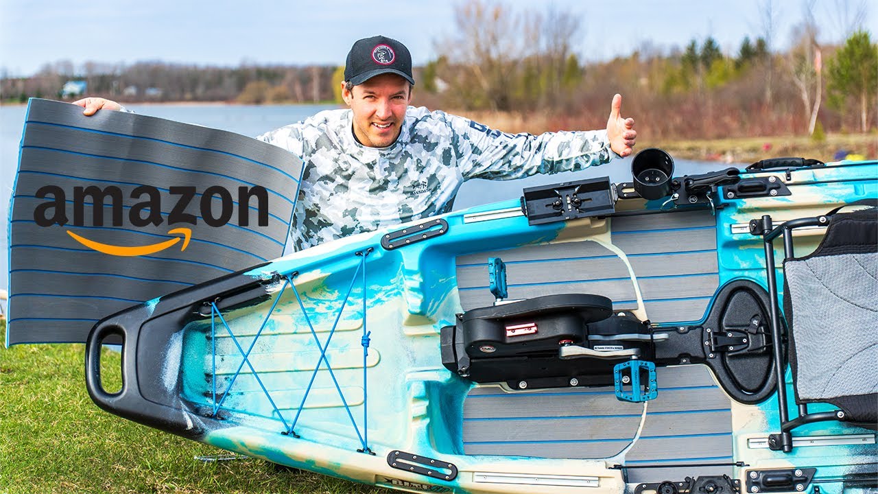 Easy DIY Kayak Deck Pad Install-Level Up Your Kayak Today! - YouTube