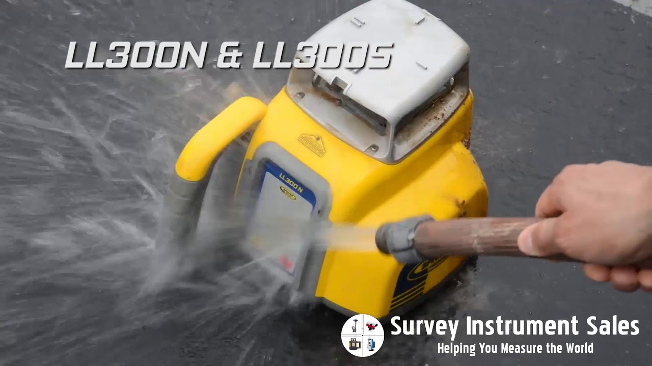 Spectra Precision LL300S Grade Matching Laser Level - YouTube
