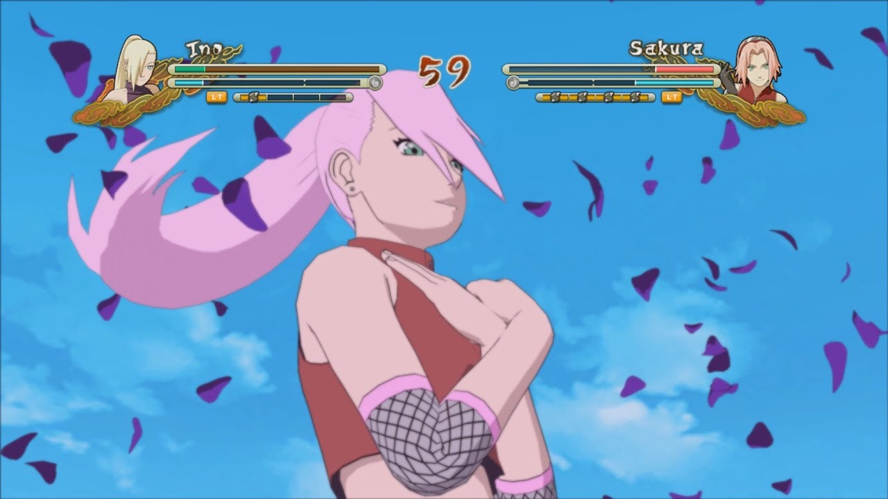Naruto Storm 3: Full Burst - Mods - Pink Ino vs Sakura - YouTube