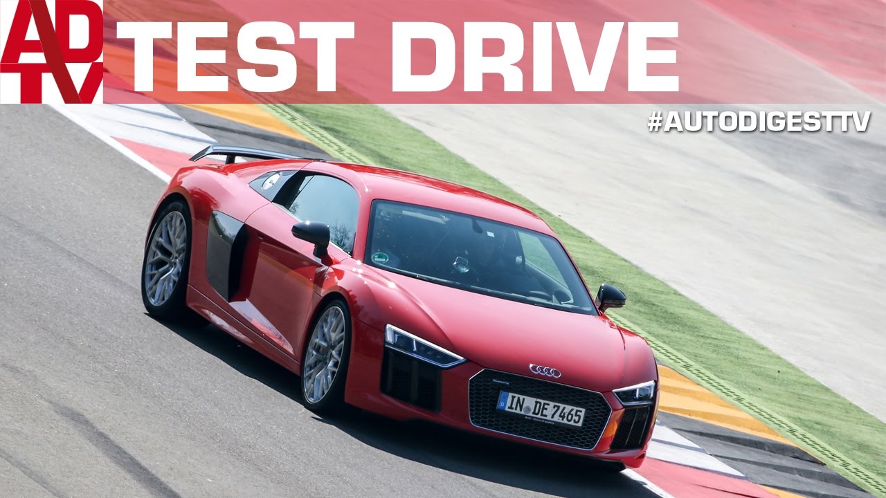 TEST DRIVE AUDI R8 PLUS - IMOLA Track - YouTube
