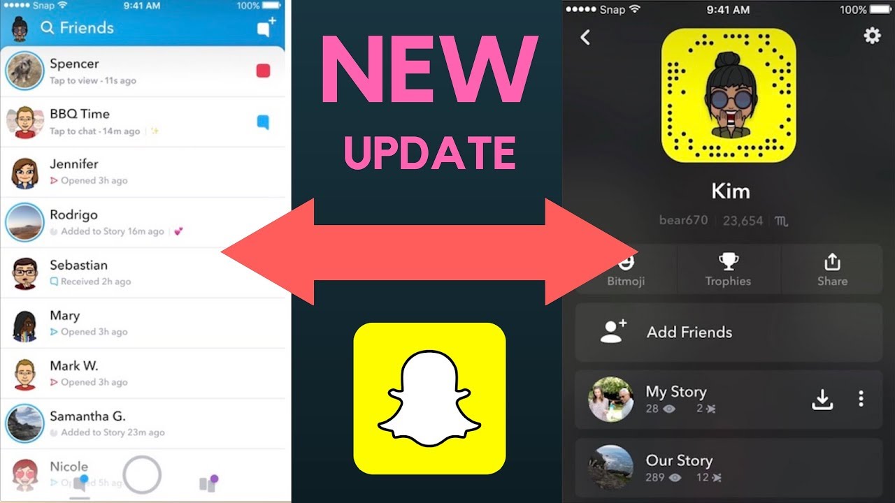 HUGE Snapchat REDESIGN // Snapchat Design Overhaul // WHAT’S NEW? - YouTube