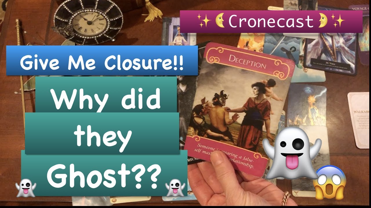 🔮Pick a Card🔮 Why did they ghost? Just give me closure! Tarot Reading ...