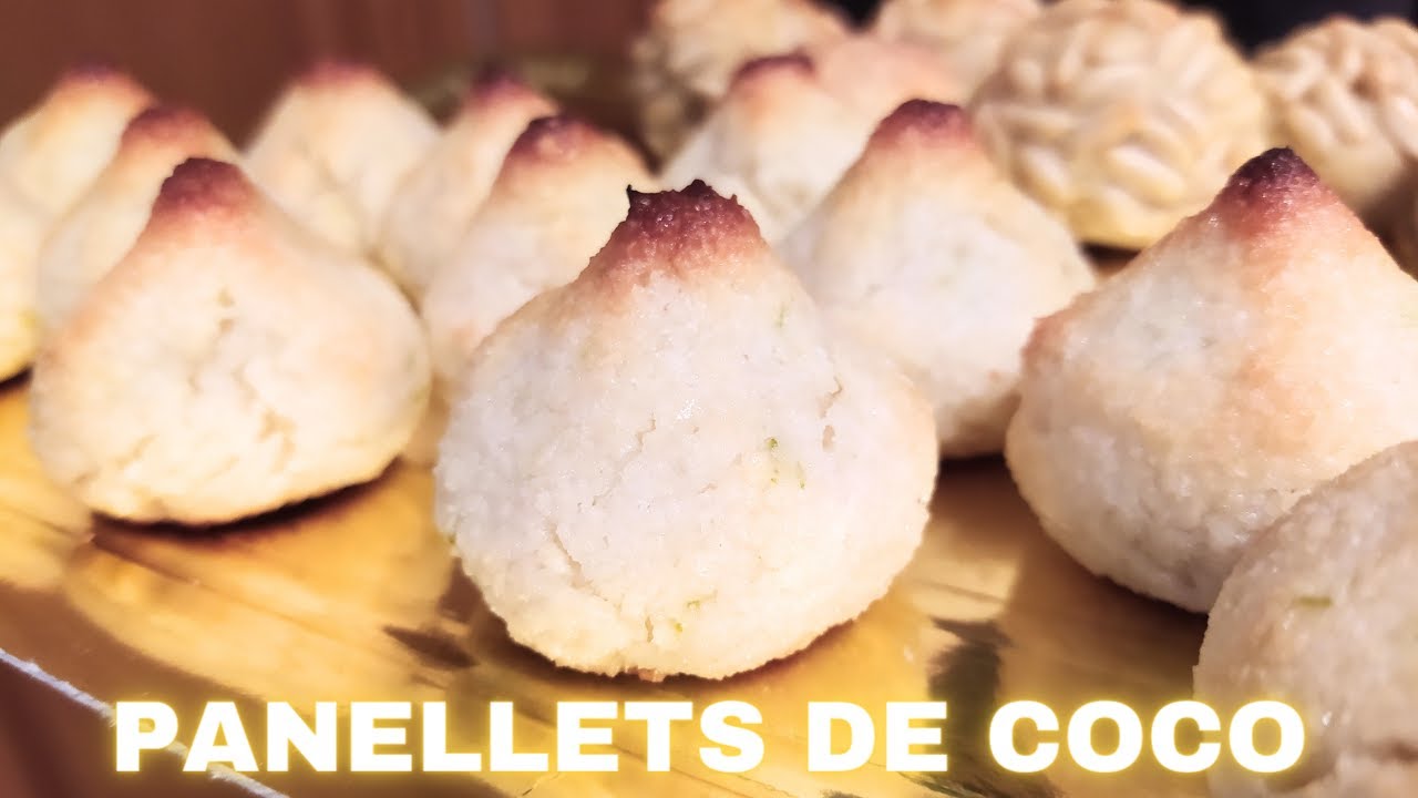 PANELLETS DE COCO o DULCES DE COCO - YouTube