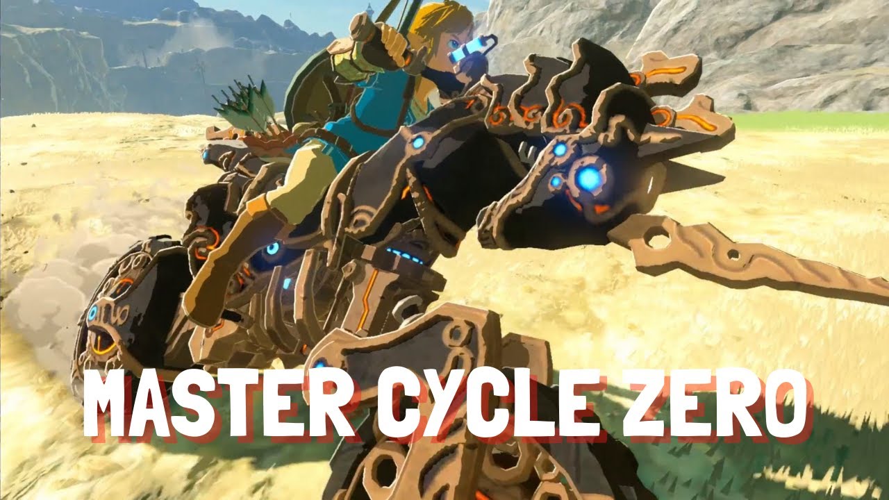 Zelda Breath of the Wild - Master Cycle Zero - Nintendo Switch - YouTube