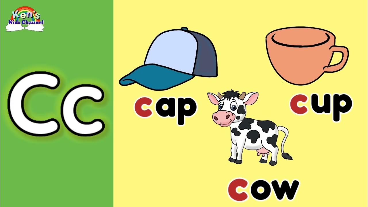 Letter Cc | Letter C Sound | Objects Beginning with the Letter Cc | Learn to Write the Letter Cc ...