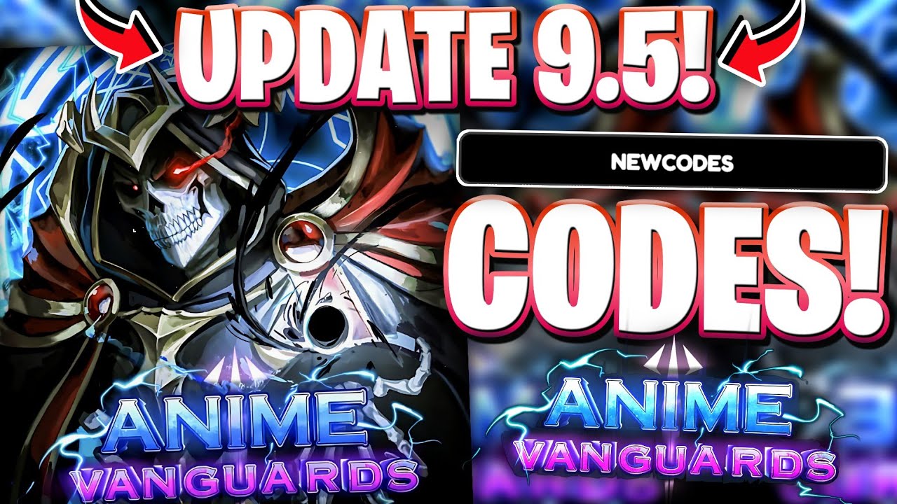 💀[UPDATE 9.5] ALL NEW UPDATE 9.5 CODES FOR ANIME VANGUARDS! ROBLOX ...