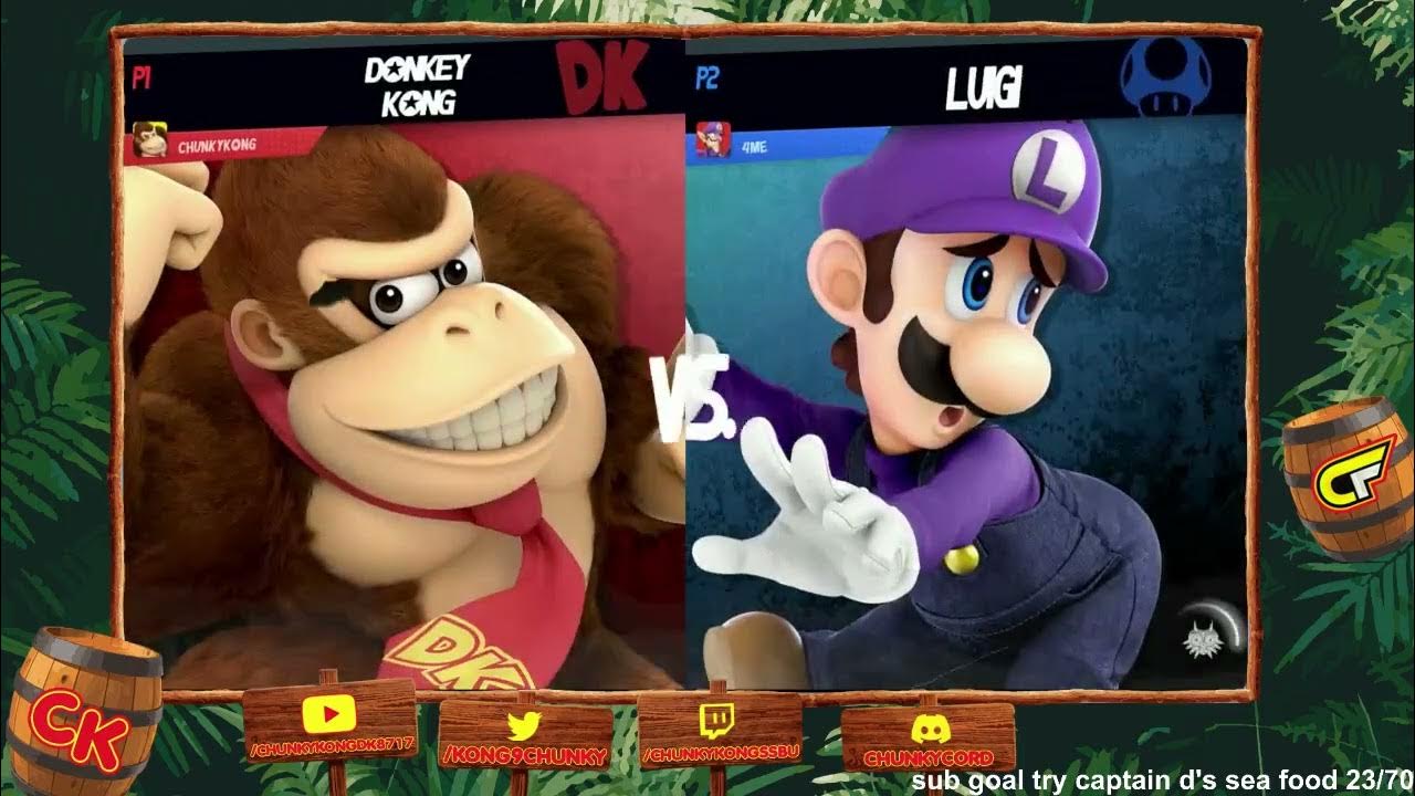 ChunkyKong (Donkey Kong) vs. ? (Luigi) | 06 Nov '24 - YouTube