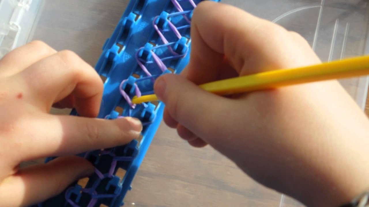 How to make a Crazy Loom Double Bracelet - YouTube