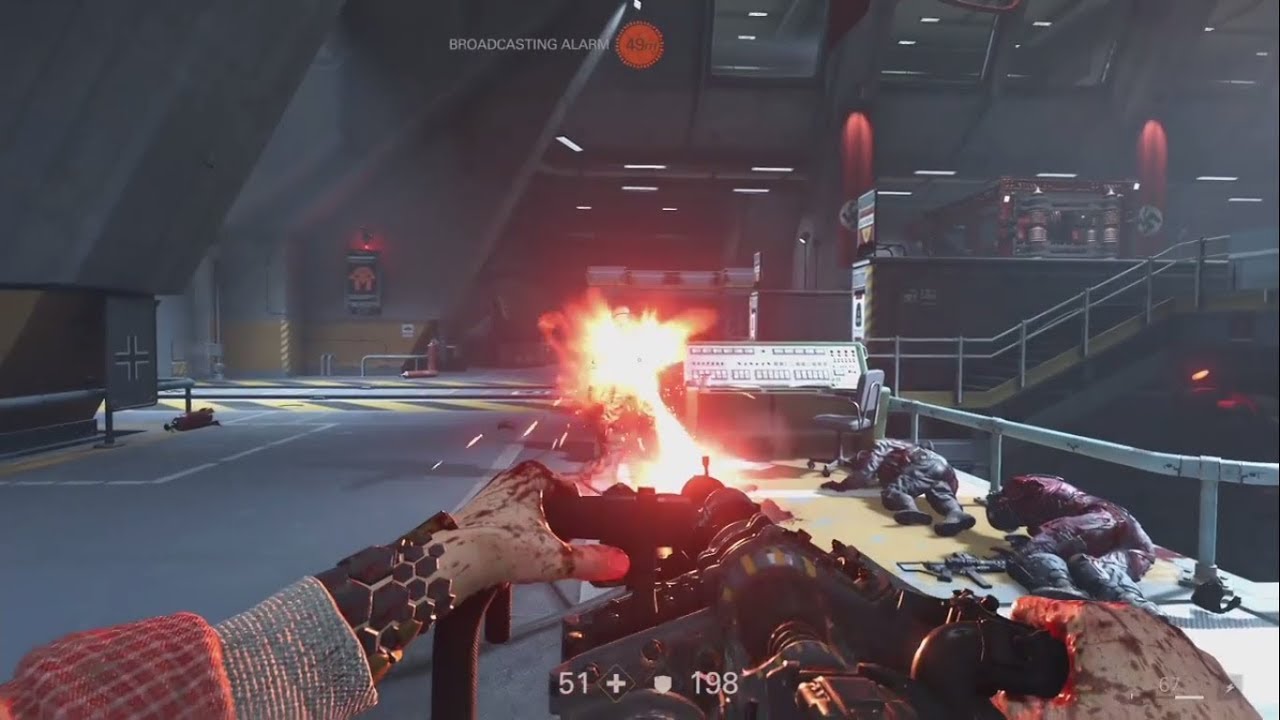 WOLFENSTEIN 2: THE NEW COLOSSUS Gameplay Demo ( ZITADELLE BOSS BATTLE ...