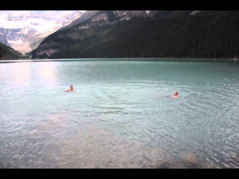 2013-08-04 Lake Louise Swim - YouTube
