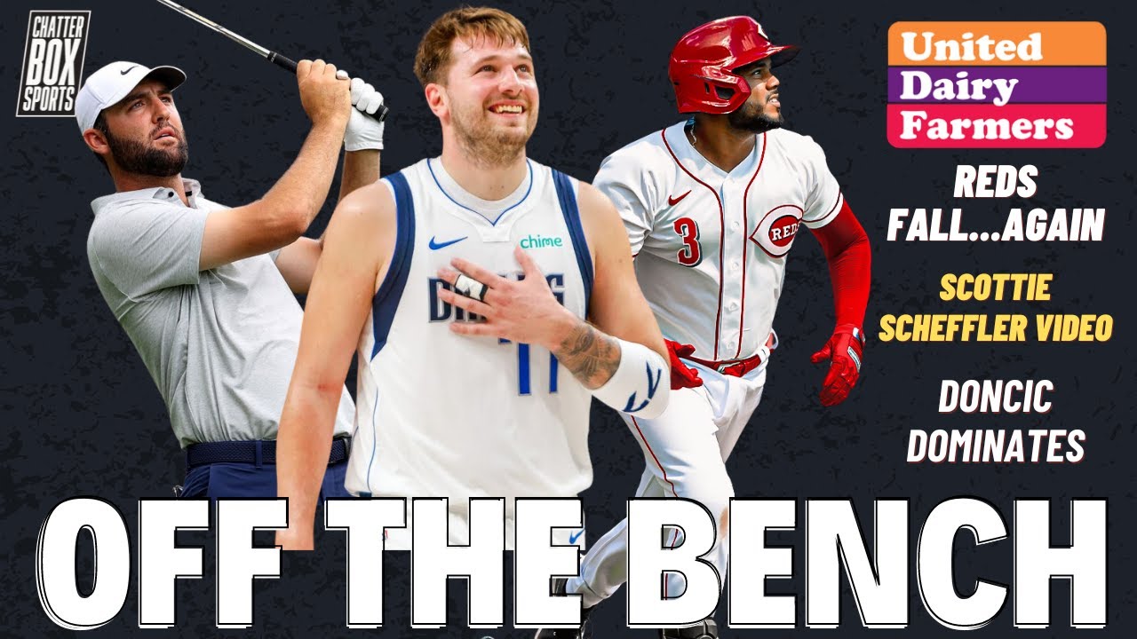 CINCINNATI REDS FALL... AGAIN. SCOTTIE SCHEFFLER VIDEO. NBA & BULL JUNK ...