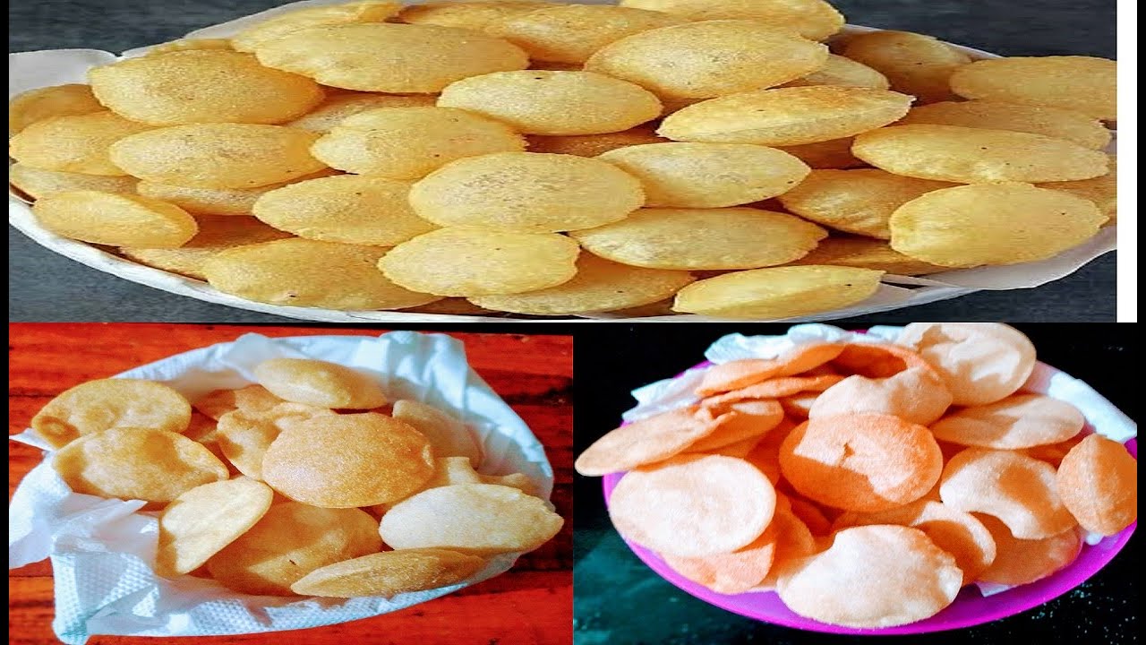 3 type fulki ( pani poori) recipe, 3 प्रकार की पूरी | super simple food ...