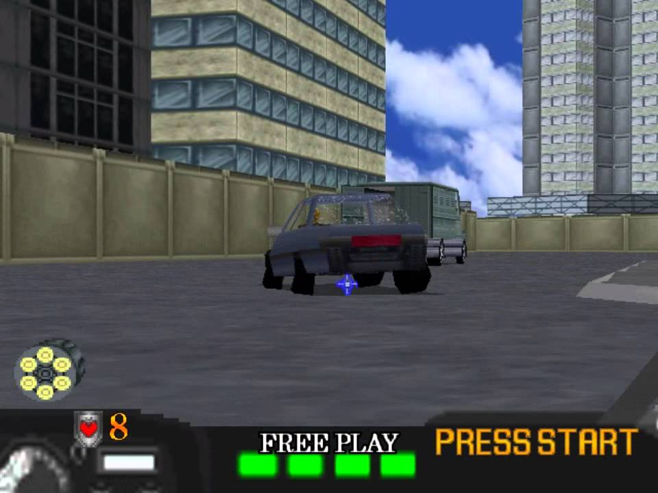 옥춘복의 버추어캅2(Virtual Cop 2) part.05 - YouTube