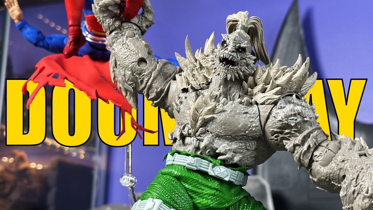 DC Multiverse | Doomsday vs. Superman 2-pack | Gold Label Collection ...