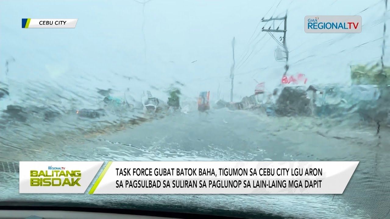 Balitang Bisdak: Problema sa baha sa Cebu City, gipangitaan og solusyon ...